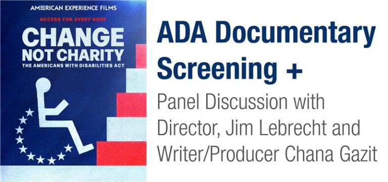 April 29 | ADA Documentary Screening and Panel Discussion of “Change ...